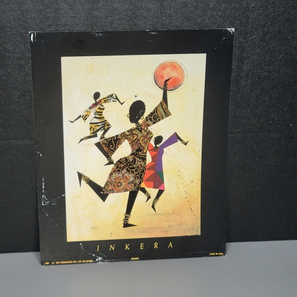 No Brand | Wall Decor | Inkera By Nalessie Women Dancing Art Print ...